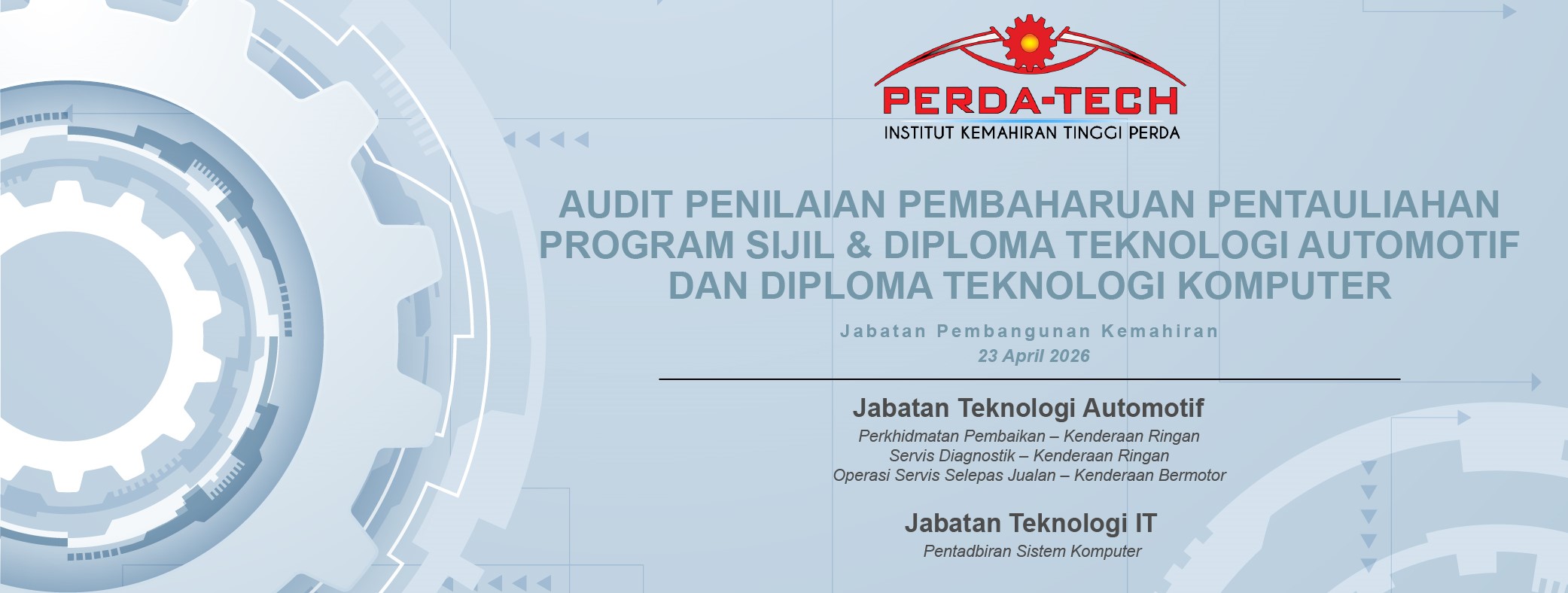 Laman Web Rasmi PERDA-TECH | Laman Web Rasmi PERDA-TECH